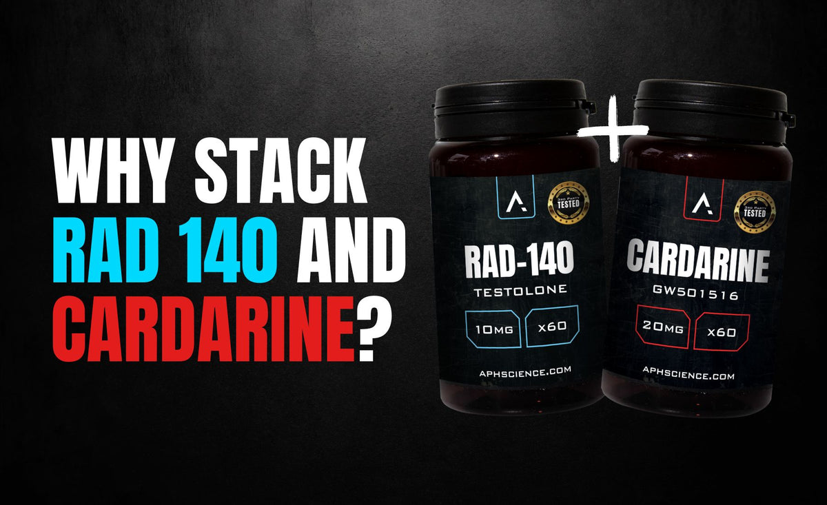 Stacking RAD 140 Cardarine for Muscle Gains | APH Science