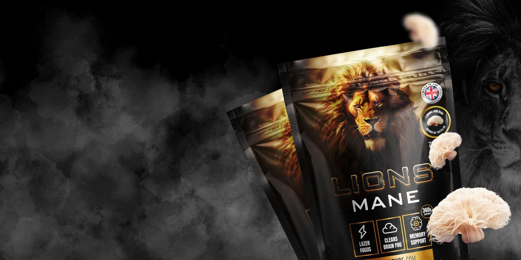 Lions Mane 7000mg Nootropic Supplement
