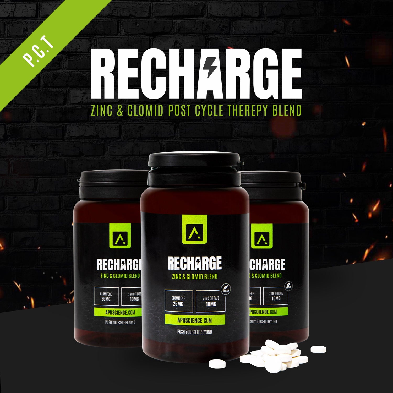 APH Science | Recharge (Post Cycle Therapy Supplement)