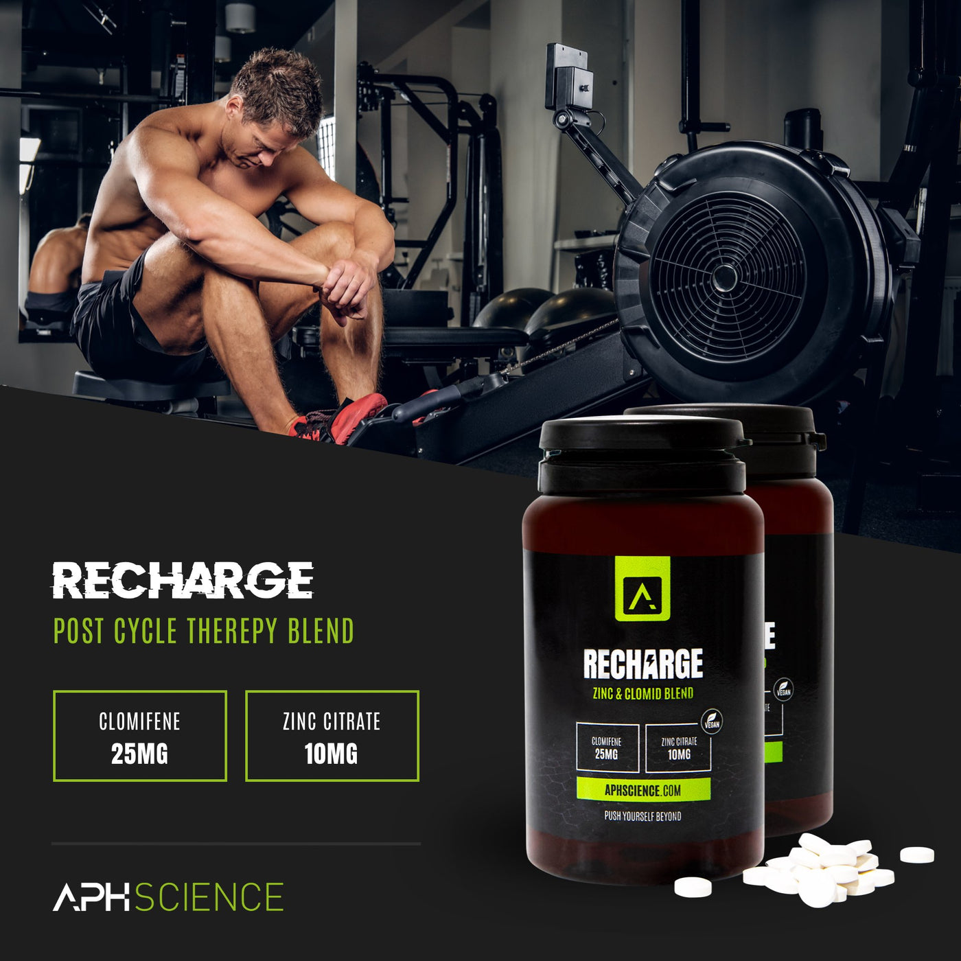 APH Science | Recharge (Post Cycle Therapy Supplement)